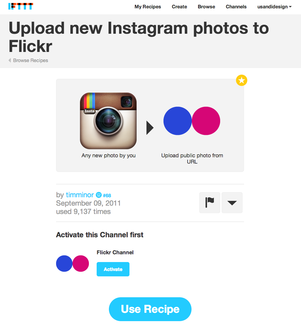 Cambiando De Instagram A Flickr Usandizaga Diseño